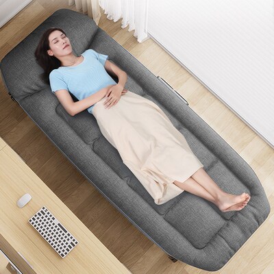 Portable Folding Office Nap Bed Reclining Chair Camping Cot