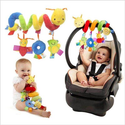 Baby Crb Hangng Rattles Toys Car Seat Toy Soft Mobles Str