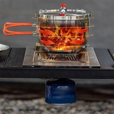 Outdoor Pressure Cooker Camping Pressure Cookware Stainless