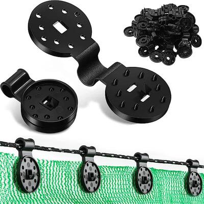 Sunshade Net Special Fixing Clip Sun Net Round Pull Ring Sun