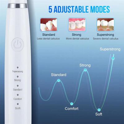 Electric Toothbrush Set with Six Functions for Total Oral Ca
