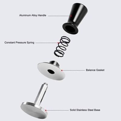51mm 5m 58mm Espresso Tamper Barista Coffee Tamper with Cali