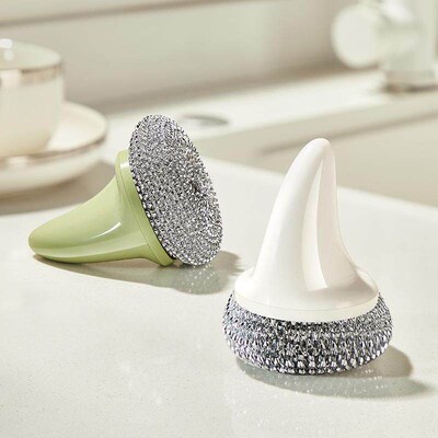 Steel Wool Scrubbing Ball for Pots - Grease and Stain Remove