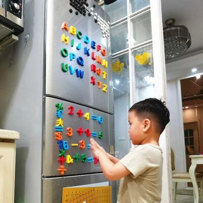 26pcs Magnetic Learning Alphabet Letters Plastic Refrigerato