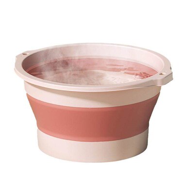 Collapsible Foot Soaking Tub, Portable Home Use Thickened Re