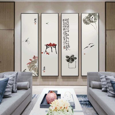 Decorative Painting Landscape Painting Living Room Backgroun
