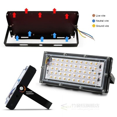 50W LED Grow Light Full Spectrum 220V Phytolamp Full Range L