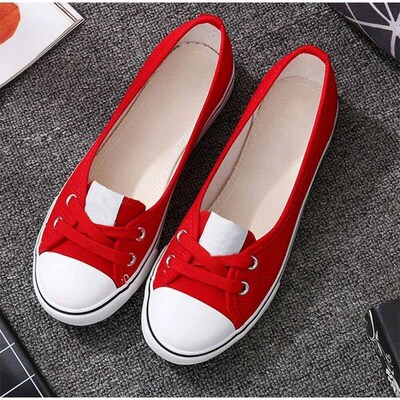 Women Casual Flats Lace up Shallow Shoes Autumn 2023 Fashion