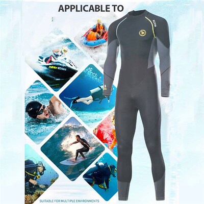 3mm Wetsuits Men Neoprene Suits Fishing Diving Surfing Snork