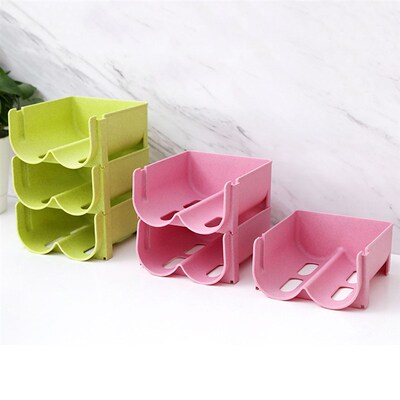 Anti-Fall Overlap Storage Rack Glass Beer Bottle Drink Holde