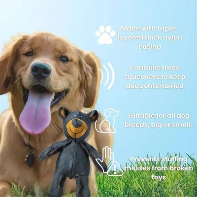 Unbreakable Extreme Bear Toy For Dogs Chewer Indestructible