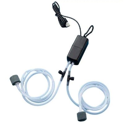 Mini Aquarium Air Pump Kit Oxygen Pump With Air Stone