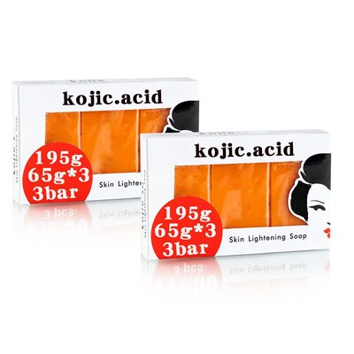 Kojic acid soap 曲酸皂木瓜皂手工姜黄皂柠檬香皂