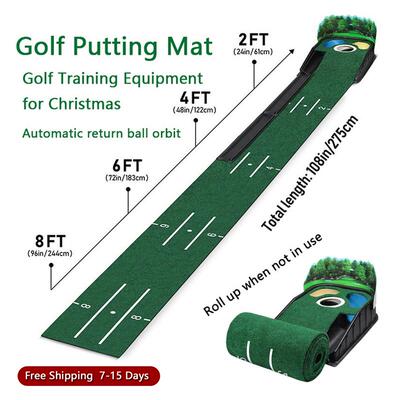 Practice Golf Putting Mat Improve Your Putting Stroke