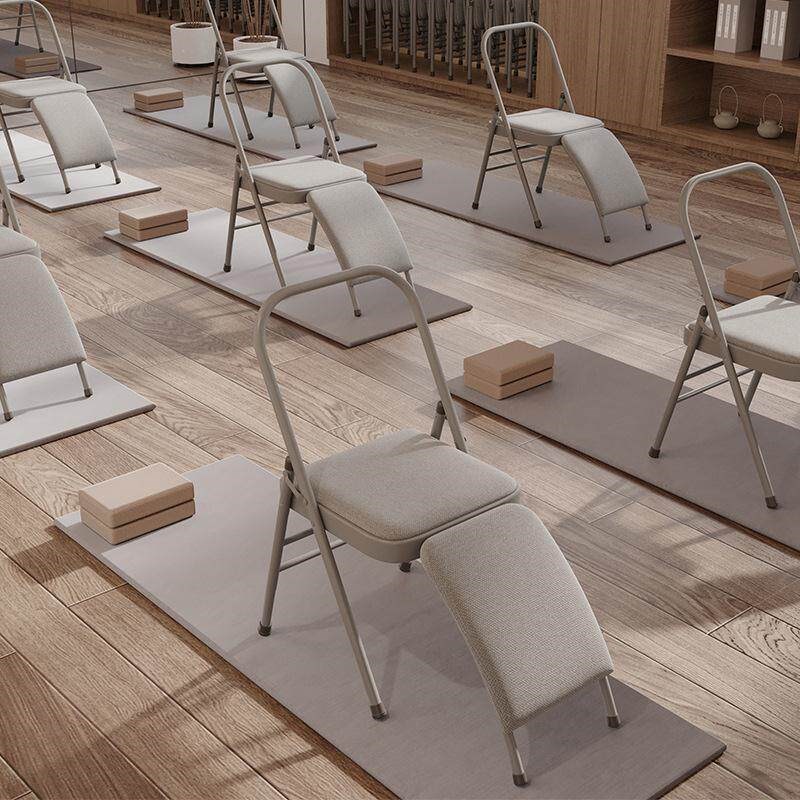 Yoga chair瑜伽专用椅子加宽瑜伽椅子加强折叠椅瑜伽子辅具凳子