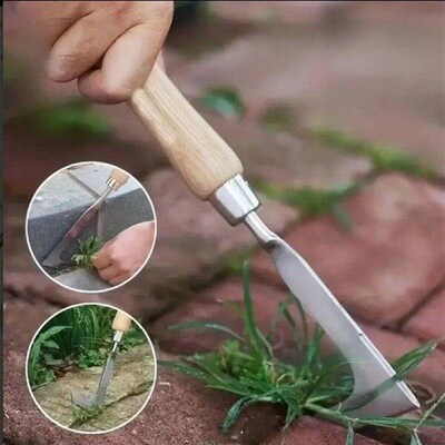 Garden Weeding Tool Weeding Puller L-shaped Manual Crack