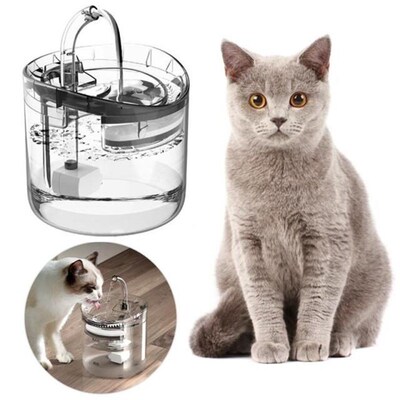 Automatic  Water Fountain With Faucet Dog Water Dispenser