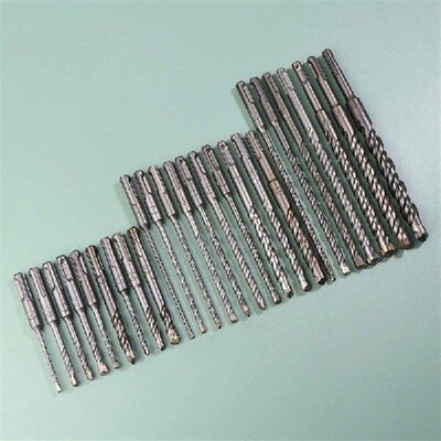 Impact Drill Bit Electric Hammer Drill Bit Two Pits Two