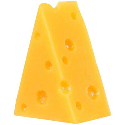 Simulated Triangle Cake Cheese Model Fake Food Bakery Shop
