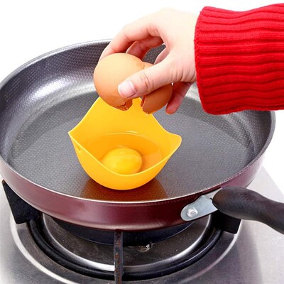 Poached Egg Cup Silicone Poacher Cups Microwave Egg Cooking