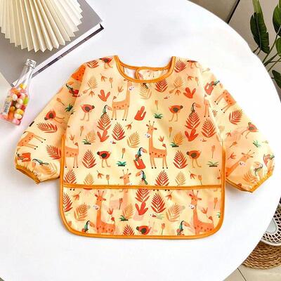 Baby Bibs Cute Colorful Cartoon Waterproof Bib Infant Eating