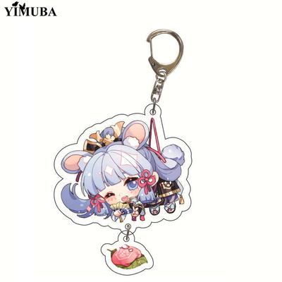 Hot Anime Game Genshin Impact Keychain Atataki Itto Kunikuzu