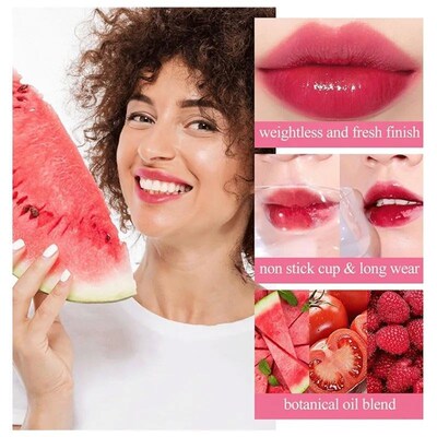 Long Lasting Water Tint Lipgloss Cup-resistant Nourishing Li