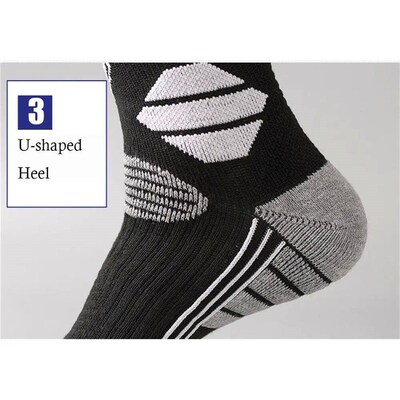 Winter Warm Ski Socks Anti-slip Thickened Breathable Compres