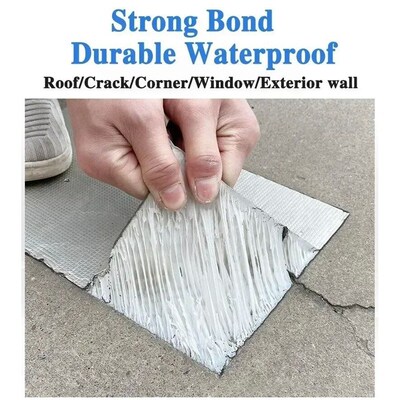 Butyl Patching Roof Waterproofing Tape Roof Tile Crack Self-
