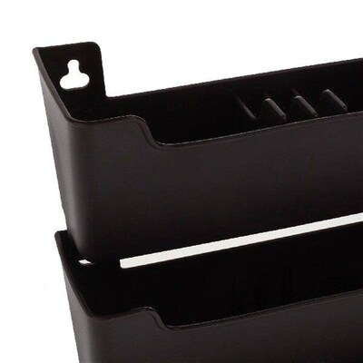 File Storage Box Stackable Wall Mount Holder Bins with Lids