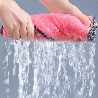 5pcs Kitchen Items Dish Towel Dish Cloth Kitchen Rag Non-sti