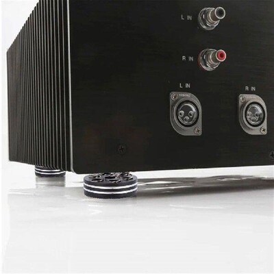 4 PCS Aluminium Alloy Spring Damping Pad Speakers Spring