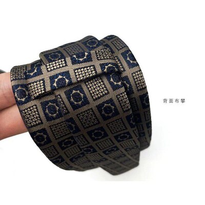 Luxury 8CM Mens Necktie Polka Dot Plaid Ties For Man Groom G
