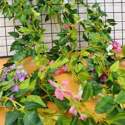 Fences Home Decor Hanging Garland Wedding Decoration Fake