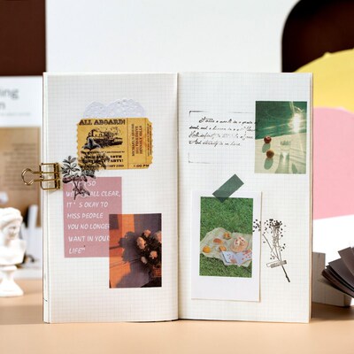 50 sheets Landscape rose  Decorative Stickers Scrapbooking S