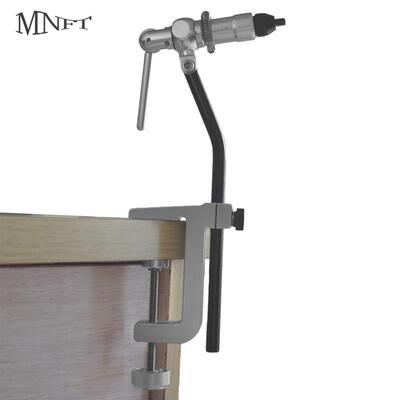 1Set Rotary Fly Tying Vise C-Clamp With Heavy Duty Base Hook
