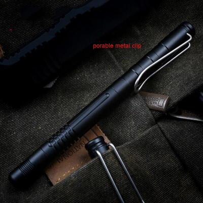 Multifunctional 6061 Alunum Alloy Fountain Pen + ball pen he