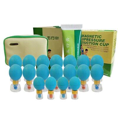 18 Silver household Vacuum Haci Magnetic Therapy Acupressure