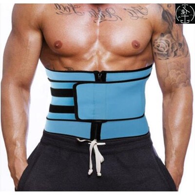 Plus Size Waist Trainer Corset Sport Girdle Double Belt Faja