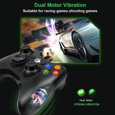 2.4g Wireless Gamepad Gaming Controller for Xbox 360/ PS3/Pc