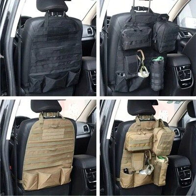Car Backseat Hanging Bag, Tactical Accessory Organizer, Self