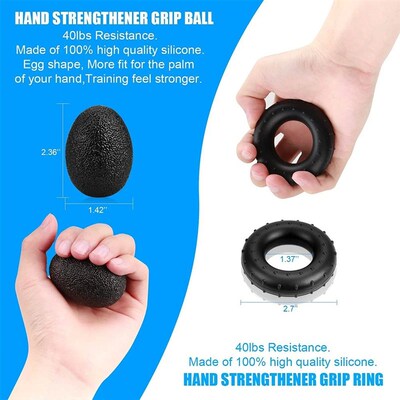 5-60Kg Adjustable Heavy Hand Gripper Fitness Hand Exerciser