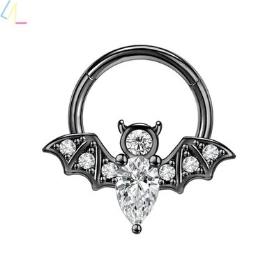 Fashion Nose Rings Nase Cuff Septum Nariz Goth Piercing Opal