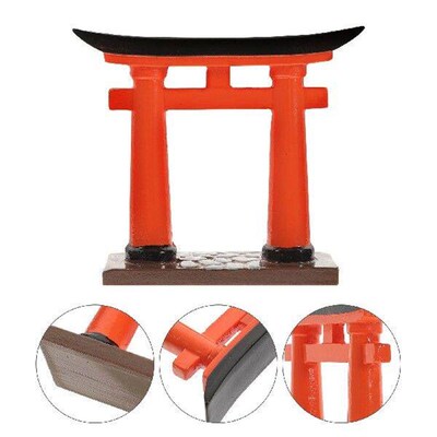 Japanese Torii Gate Outdoor Decorations Mini Garden Crafts
