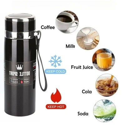 1L Thermal Water Bottle Keep Cold and Hot Water Bottle Therm