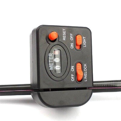 Manual Lighted Fish Line Counter Precise Counting Digital