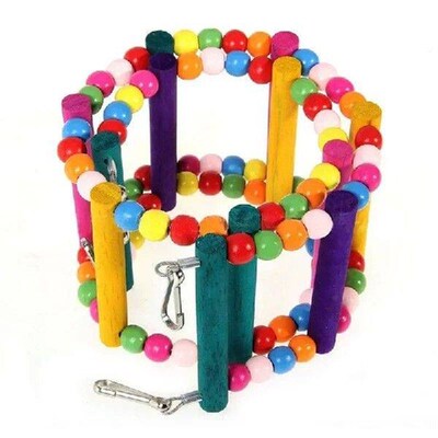 Bird Toys Set Swing Chewing Training Toys Small Parrot