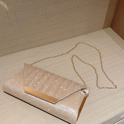 Women Exquisite Evening Bag Party Banquet Glitter Purse Lady