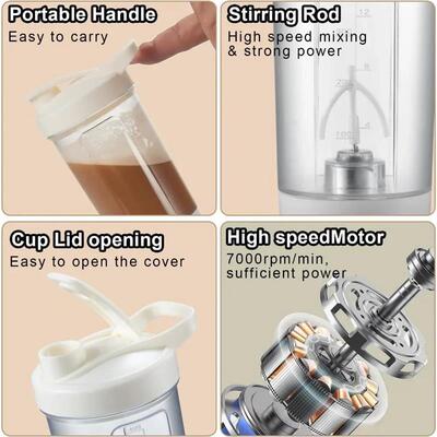 Electric Self Stirring Mug, Protein Powder Milkshake Shaker