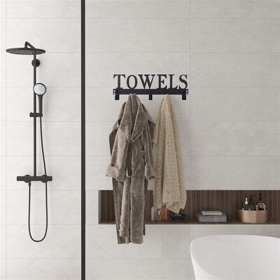 Over The Door Hooks Towel Holder Door Mount Towel Rack